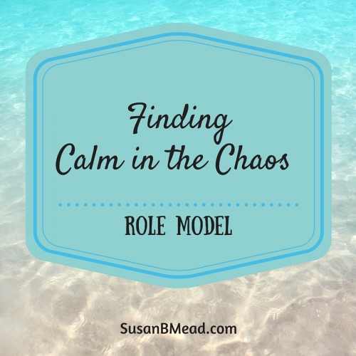 Finding Calm in the Chaos ~ Role Model • SusanBMead