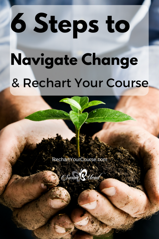 6 Steps to Navigate Change & Rechart Your Course • SusanBMead